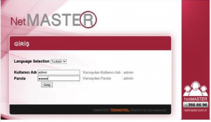 NETMASTER Modem Port Yönlendirme