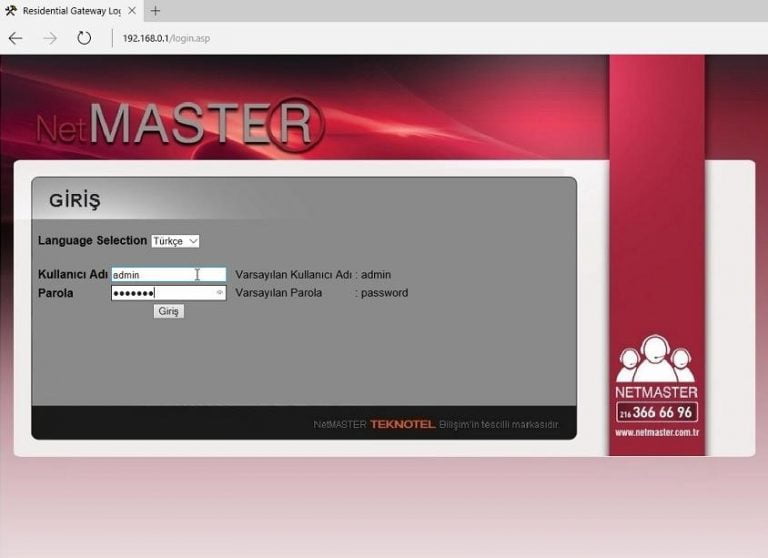 Uydunet Netmaster Modem Sıfırlama (Fabrika Ayarlarına Dönme) Nasıl Yapılır?