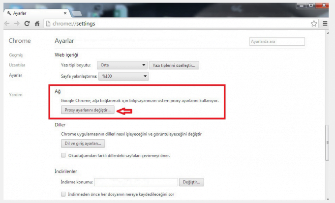 Proxy Sorunu ve Çözümü "Tarayıcılara Özel"