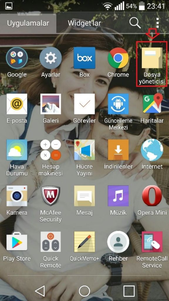 Samsung Galaxy S4 Telefonlarda Dosya ve Klasör Gizleme Nasıl Yapılır? (Resimli Anlatım)