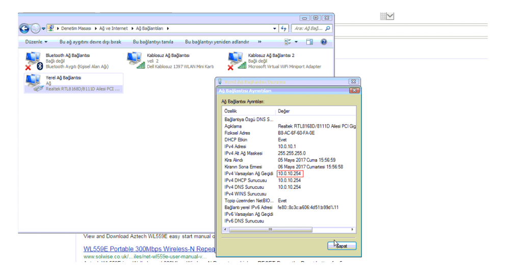 Aztech WL559E Wireless-N Access Point Kurulumu (Resimli Anlatım)