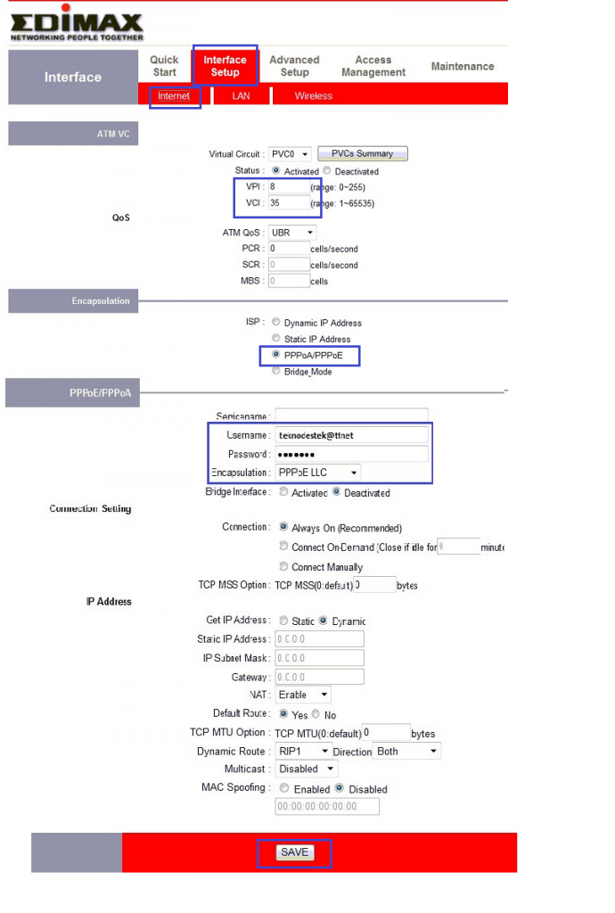 Edimax AR-7186WNA Modem Kurulumu ve Kablosuz Ayarlar (Resimli Anlatım)