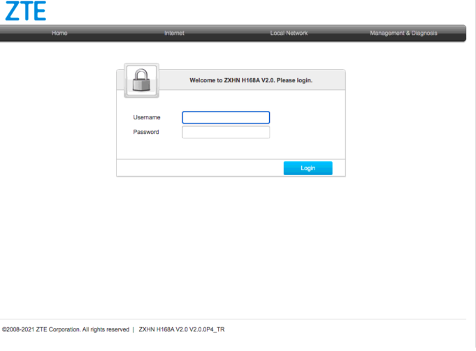 SUPERONLINE LOGOLU ZTE ZXHN H168A Modem Kurulumu Nasıl Yapılır ...