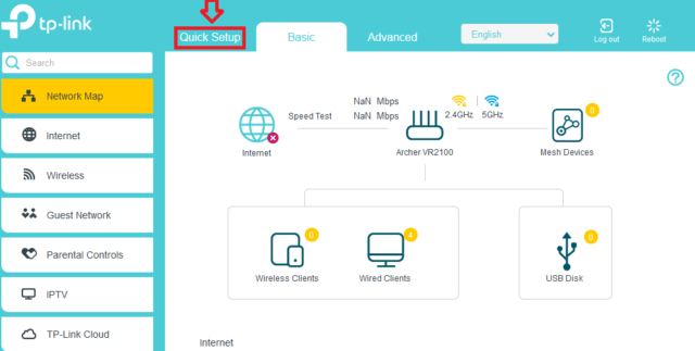 TP-Link Archer VR2100 V1 Modem Kurulumu