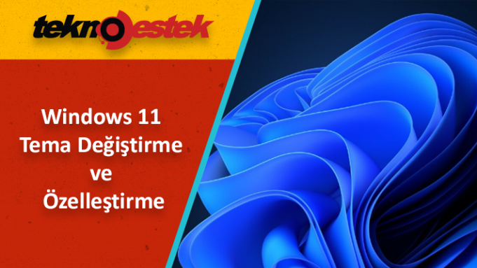 Windows 11 Tema Değiştirme ve Özelleştirme