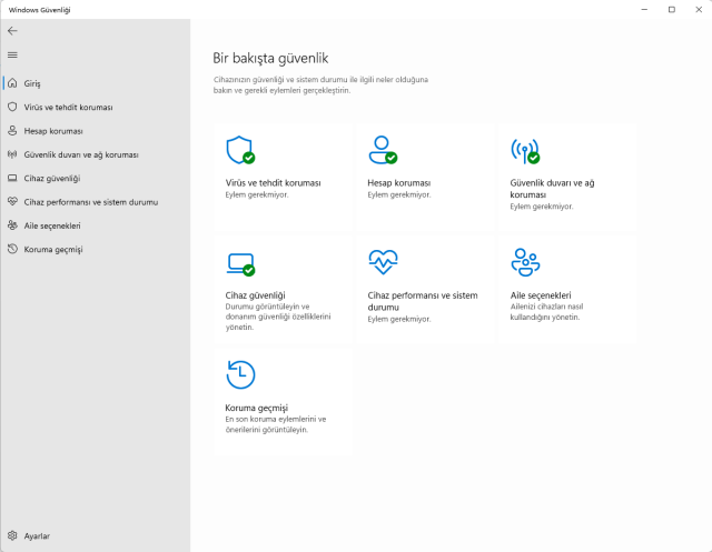 Windows 11'de Bellek Bütünlüğü Kapalı